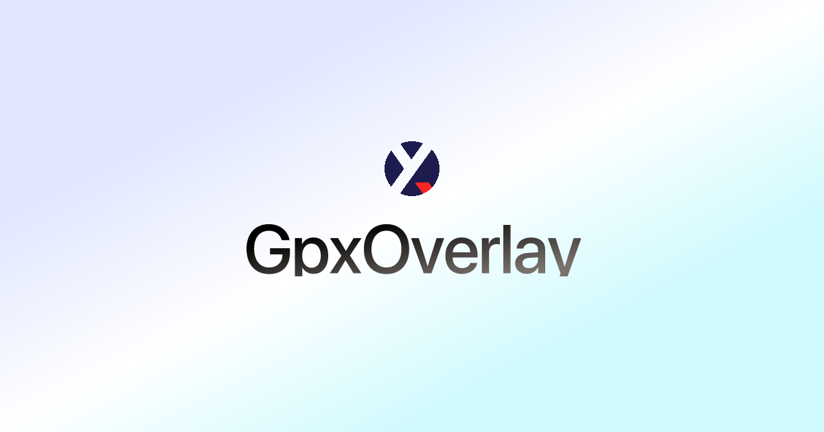 Syncing GPX Overlay with Video | Manual & Video Sync | GpxOverlay Syncing GPX Overlay with Video | Manual & Video Sync | GpxOverlay